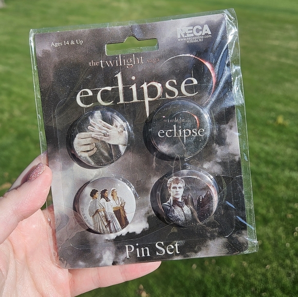 Neca | Other | Neca The Twilight Saga Eclipse 4 Piece Pin Set Nwt ...